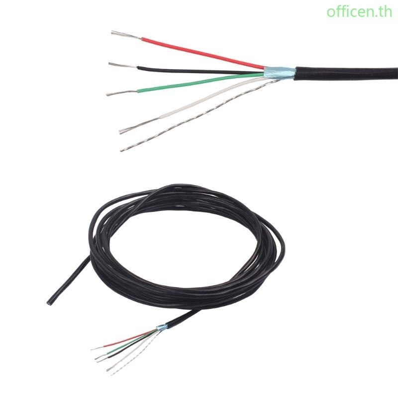 Cen Shielded 4 Conductor Hookup Wire สายรถกระบะกีตาร์ 24AWG สําหรับความ ...