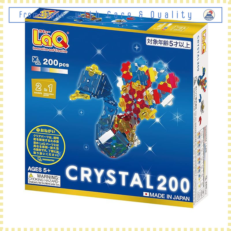 Yoshiritsu LaQ Crystal 400 Set/From Japan | Shopee Thailand