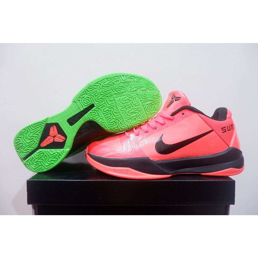 SEPATU BASKET KOBE 5 PROTRO UNDEFEATED LOW MISMATCH SUN ร้อย | Shopee ...