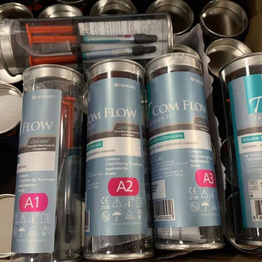 คอมโพสิตเรซิ่น Tcom Flow Flowable Light รักษาคอมโพสิต 6 ชิ้น/กล่อง ...