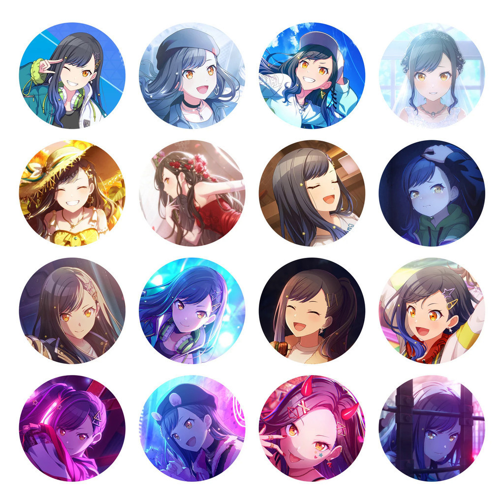 Project SEKAI Anime Shiraishi An Vivid BAD SQUAD 50mm Metal Badge ...