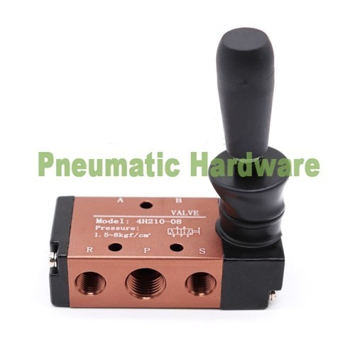 4H210-08 4H210 1/4 นิ้ว 5/2 Way Pneumatic Air Hand Lever Valve KC95 | Shopee Thailand