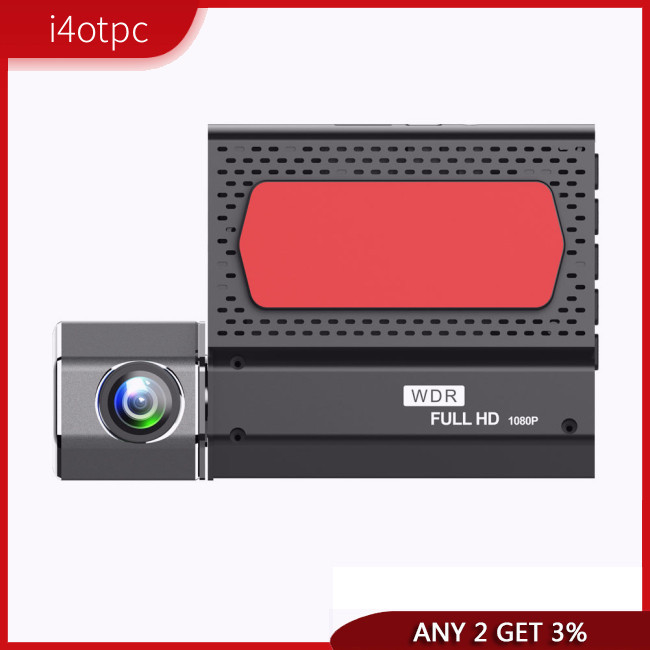 I4otpc กล้องติดรถยนต์ Dvr หน้าจอ 4 นิ้ว บันทึกวิดีโอ Hd เซ็นเซอร์ G ตรวจจับการเคลื่อนไหว บันทึก ...