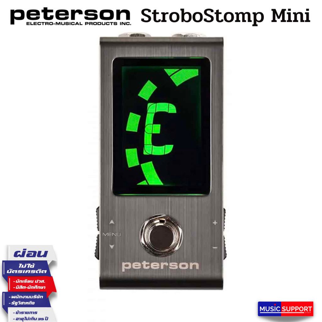 Peterson StroboStomp Mini Tuner Pedal | Shopee Thailand