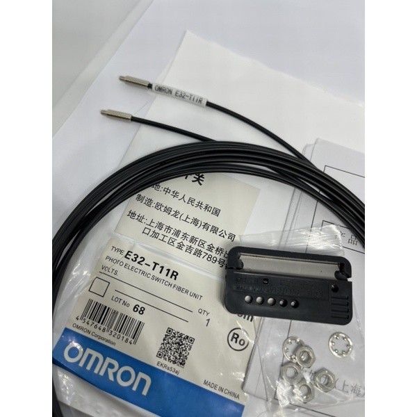 ของแท้ E32-T11R สายไฟเบอร์ ออฟติค Fiber sensor through-beam M4 head ...