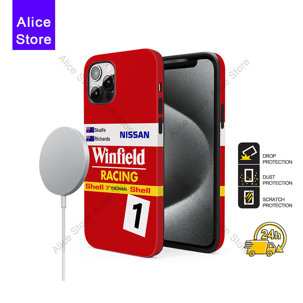 1992 Winfield Racing Nissan GT-R32 Livery เคสโทรศัพท์แม่เหล็กสําหรับ ...
