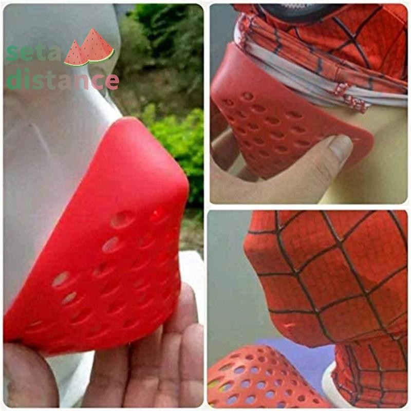 [Setad] หน้ากากขนาดเล็กคอสเพลย์ Props Silica Black/Red/White Halloween ...