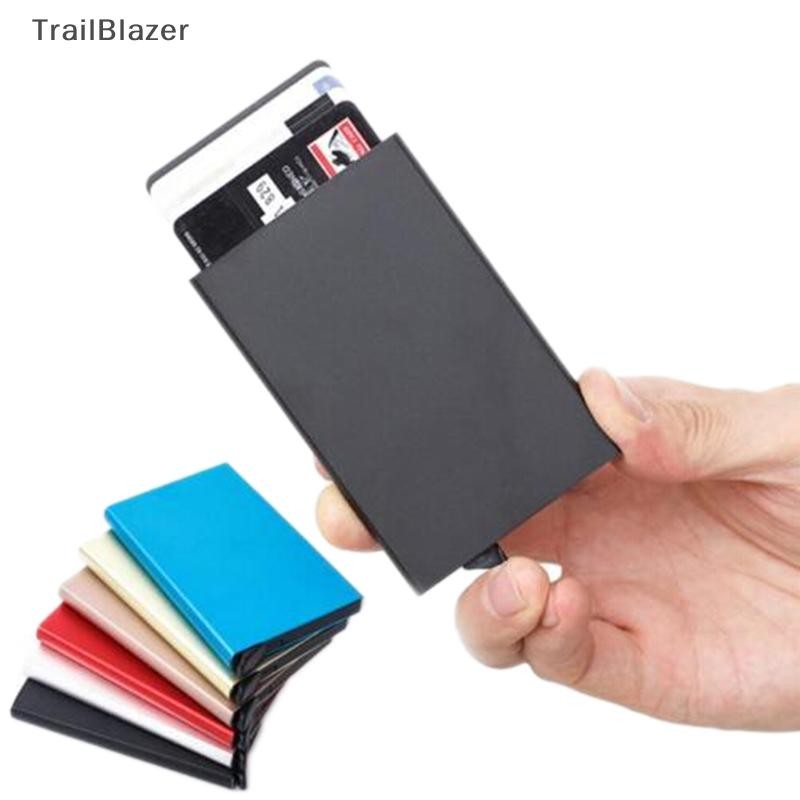 Tbth อลูมิเนียมอัลลอยด์ผู้ถือบัตรเครดิตกระเป๋าสตางค์ Antimagnetic กัน ...