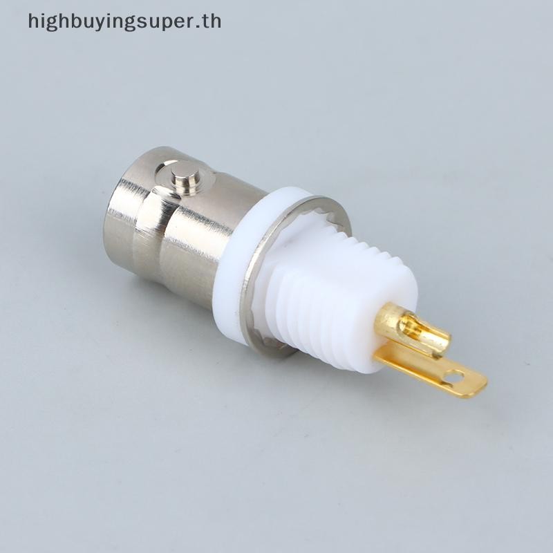 Hrth BNC-50KY ฉนวนกาวสีขาว BNC ซ็อกเก็ตหญิงหัวเชื่อมแผง BNC หญิงหัว Connector HRTH | Shopee Thailand