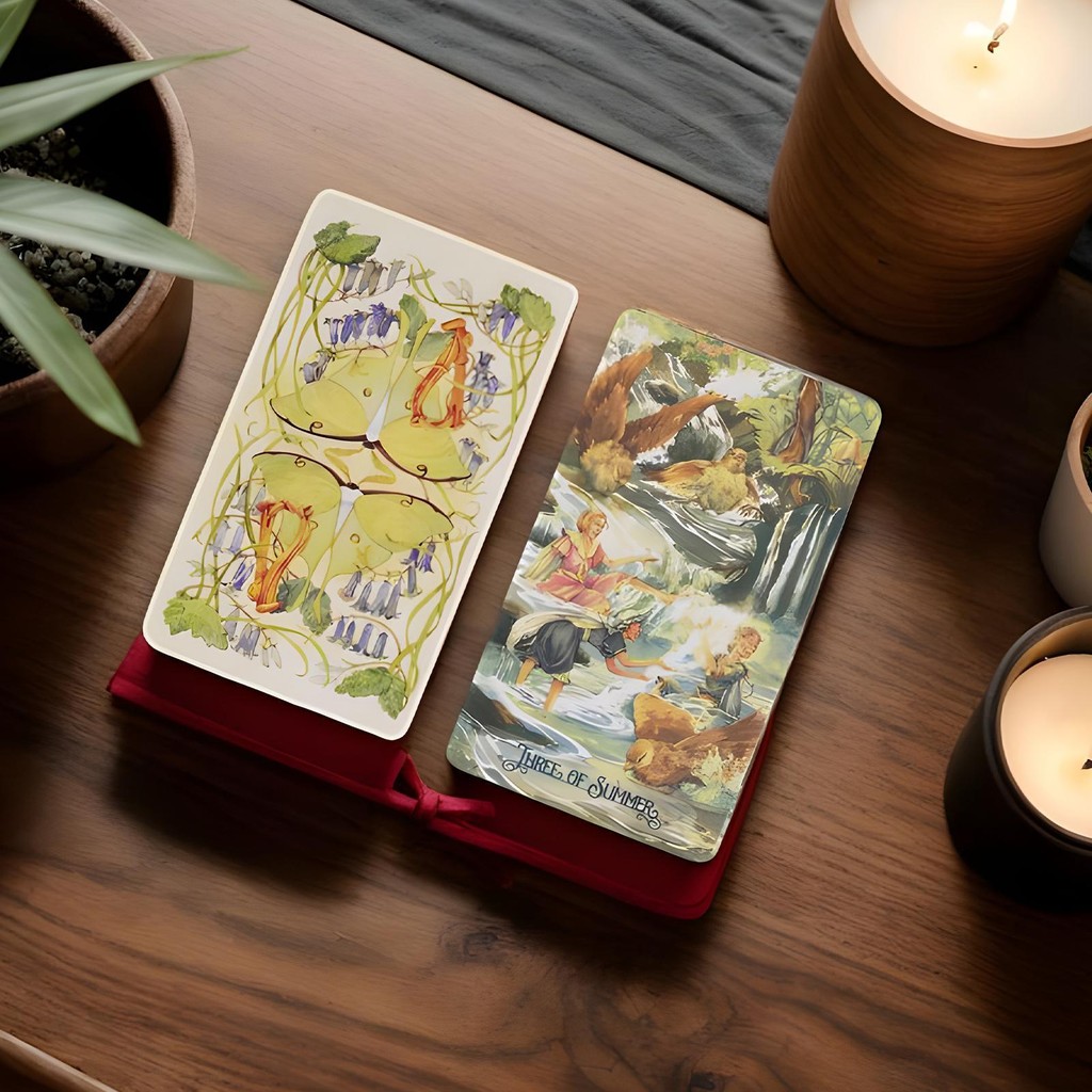 Victorian Faery Tarot Oracle Deck Divination Multifunctional Family ...