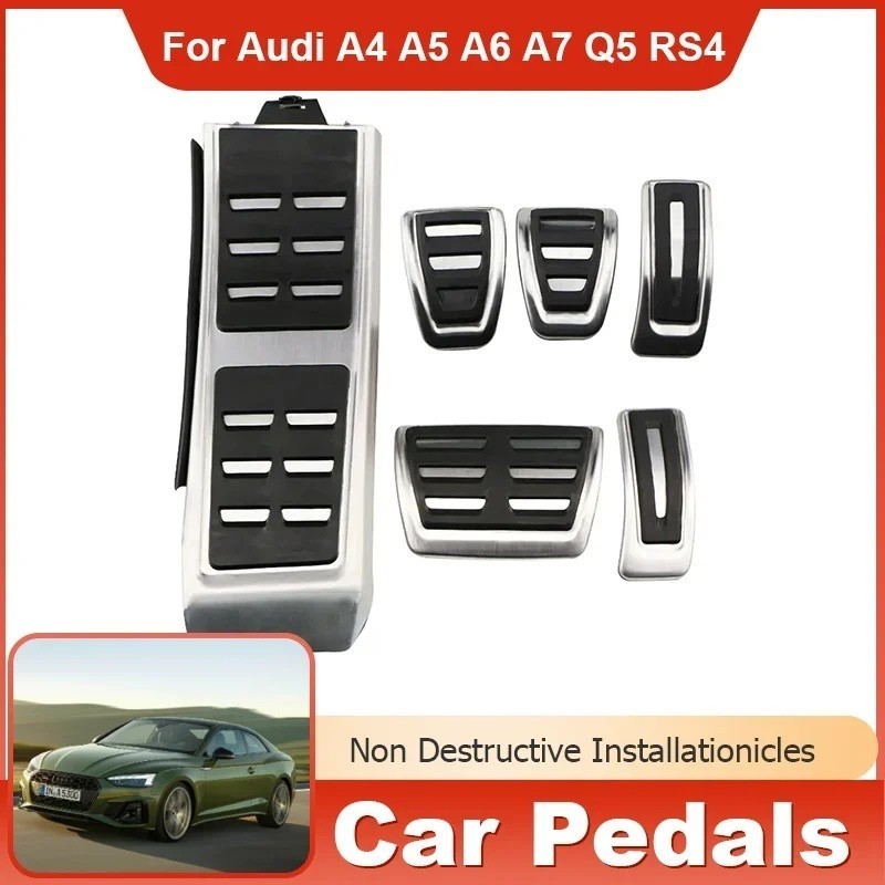 Lhd รถเหยียบการใช้เบรคแก๊สเท้าเหยียบสําหรับ Audi A4 B8 S4 RS4 Q3 A5 S5 RS5 8T Q5 8R SQ5 A6 C7 A7 ...