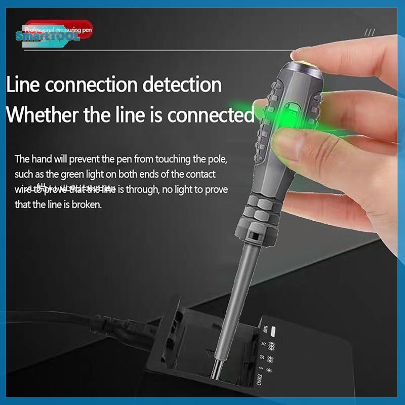 Utzn> ปากกาทดสอบแรงดันไฟฟ้าอัจฉริยะ AC ดินสอทดสอบการเหนี่ยวนําแบบไม่ ...