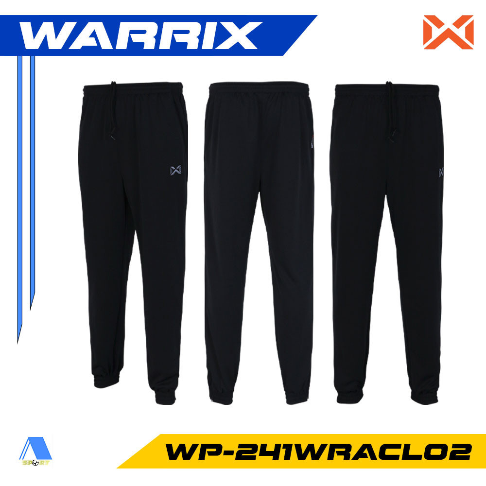 [[ส่งฟรี!! มีเงินคืน]] WARRIX กางเกงขายาว รุ่น JOGGER WARMPANTS รหัส WP-241WRACL02 แท้100% ...