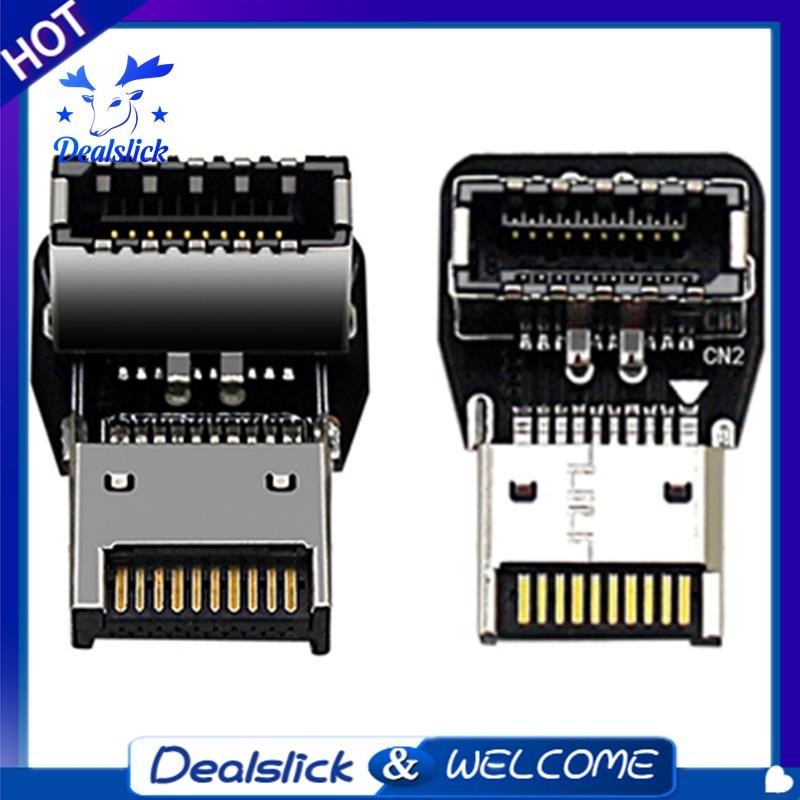 【Dealslick】เมนบอร์ดคอมพิวเตอร์ อินเตอร์เฟส Type-E 90 องศา USB3.1 10G Type-C | Shopee Thailand