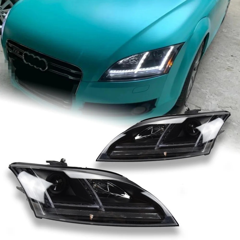 Car Styling Head Lamp for Audi TT Headlights 2006-2012 TT Headlight LED ...