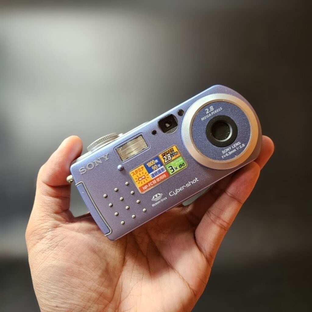 กล้องดิจิตอล Sony DSC-P3 💙LIGHT BLUE💙 | Shopee Thailand