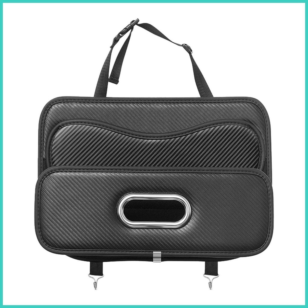 2-in-1 กระเป๋าจัดระเบียบเบาะหลังรถยนต์ กล่องเก็บของในรถยนต์ กระเป๋าเก็บ ...