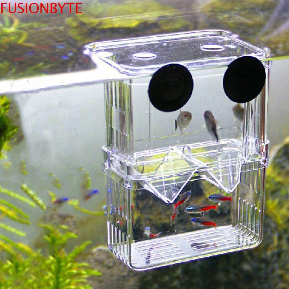 Fusionbyte Hatchery ถังปลาโปร่งใสสําหรับทารก Fishes Guppy ปลาแยกปลา Reproduction Aquarium ...