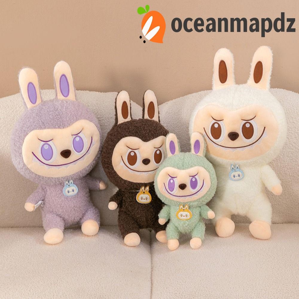 Oceanmapdz Labubu ตุ๊กตาตุ๊กตา, หน้าอกป้ายตุ๊กตา Labubu Time Plush ของเล่น, Labubu ตุ๊กตาของเล่น ...