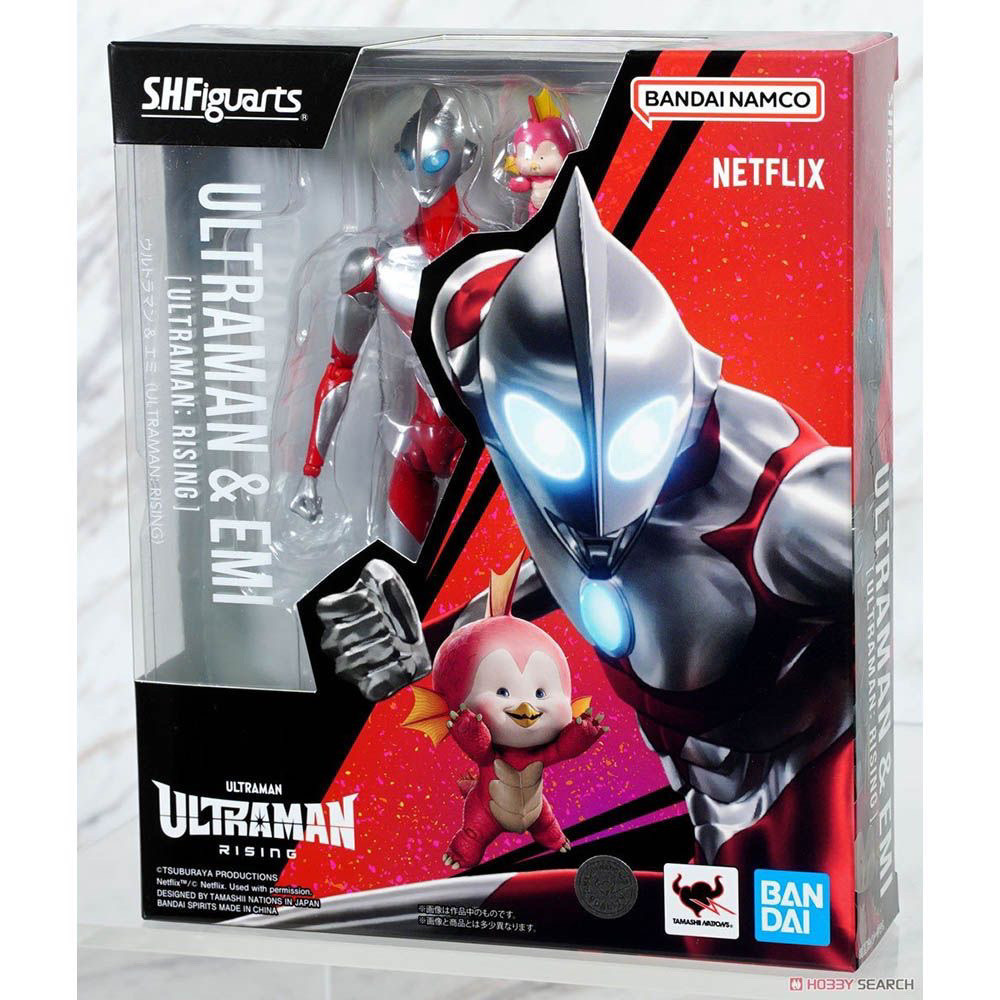ในสต็อก Bandai SHF Ultraman Rise of Emi รุ่นภาพยนตร์ NETFLIX ฟิกเกอร์แอ ...