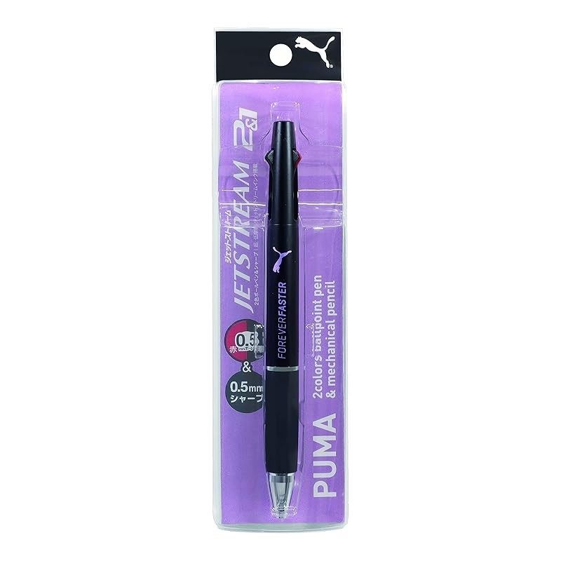 Kutsuwa Puma Multi-function Pen Jetstream 2&1 Black PM364BK | Shopee ...
