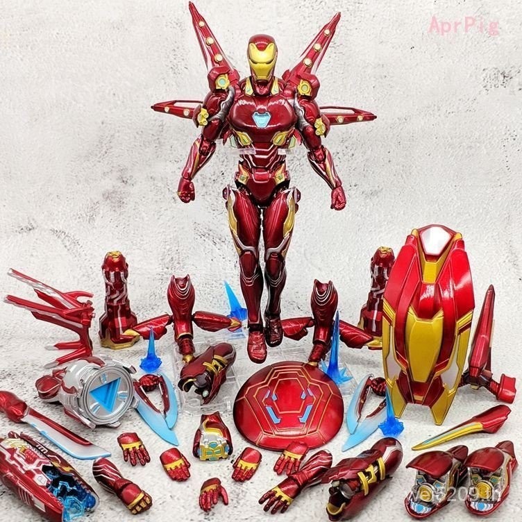 โมเดลฟิกเกอร์ Marvel Avengers Spiderman Iron Man Captain America ของ ...