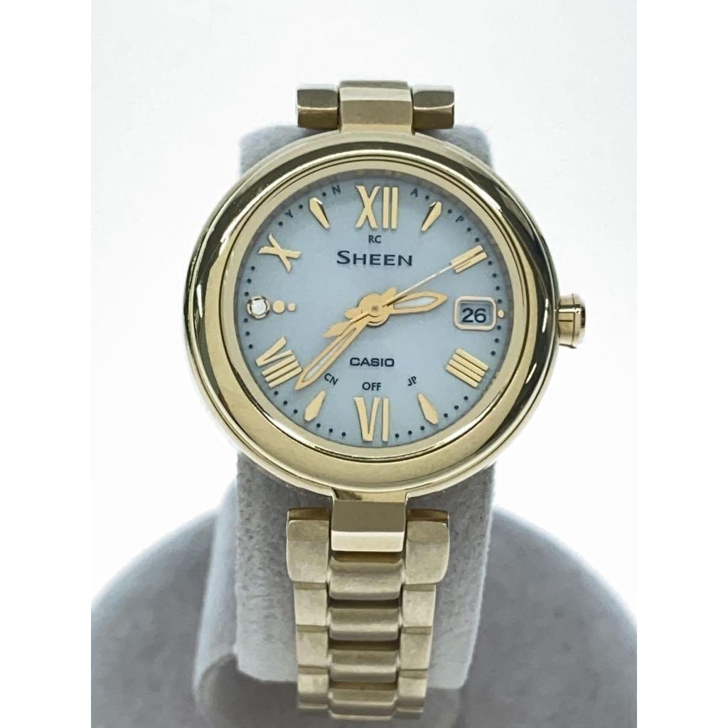 CASIO Women's watch Wrist Sheen Solar Analog Direct from Japan ...