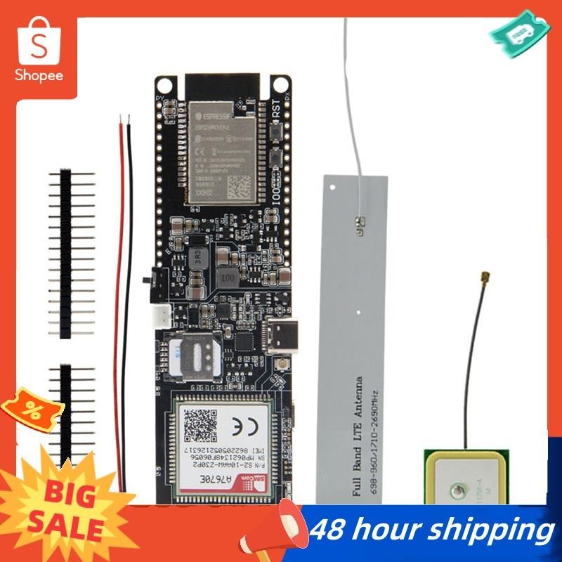 พร้อมส่ง โมดูลชิปไร้สาย T-SIM A7670E R2 ESP32 4G LTE CAT1 MCU32 รองรับ ...