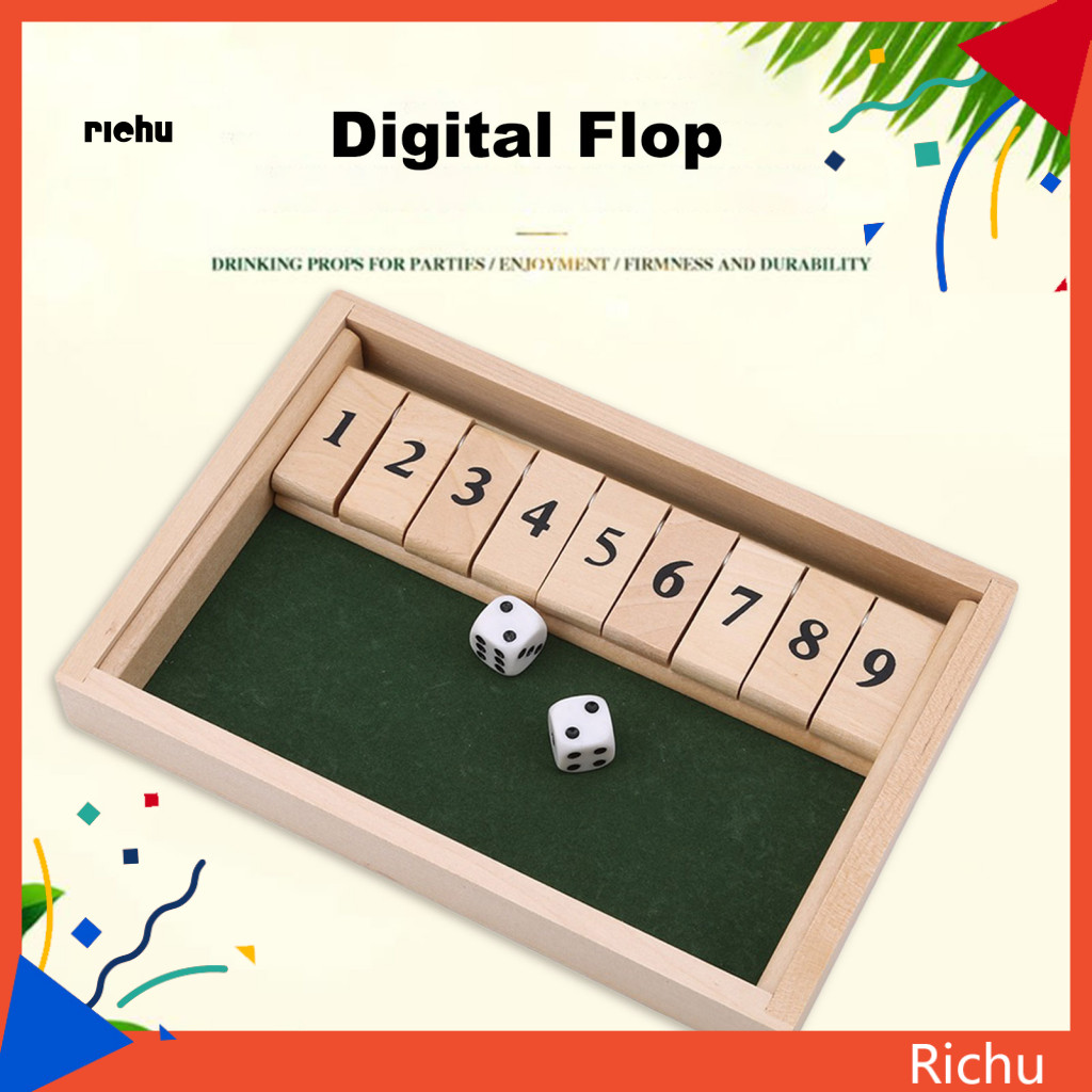 Richu* ลูกเต๋าเกม ฝึกการประสานงานระหว่างตาและมือ เพื่อการศึกษา สําหรับ ...