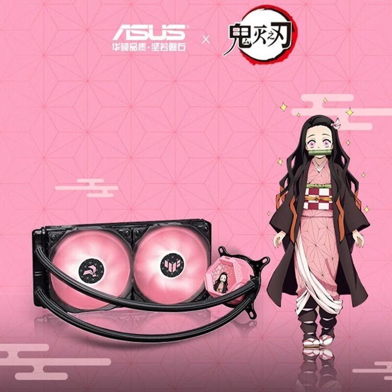 Asus Demon Slayer Co-Branded Limited Edition LC240 Nezuko One-Piece พัด ...