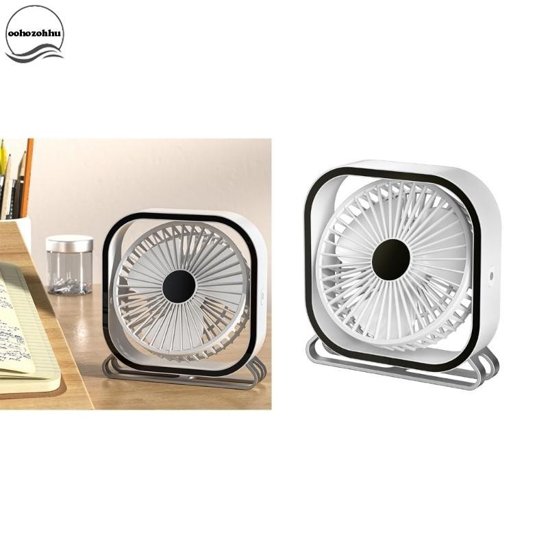 Ooh พัดลมระบายความร้อน ขนาดเล็ก แบบพกพา USB 180° หมุนได้ 3 ความเร็ว ...