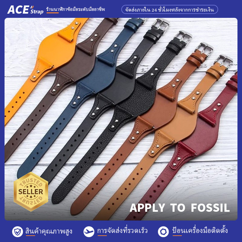 เหมาะสำหรับสายนาฬิกาข้อมือ FOSSIL 18mm พร้อมบรรจุภัณฑ์ ES4113 ES4114 ...