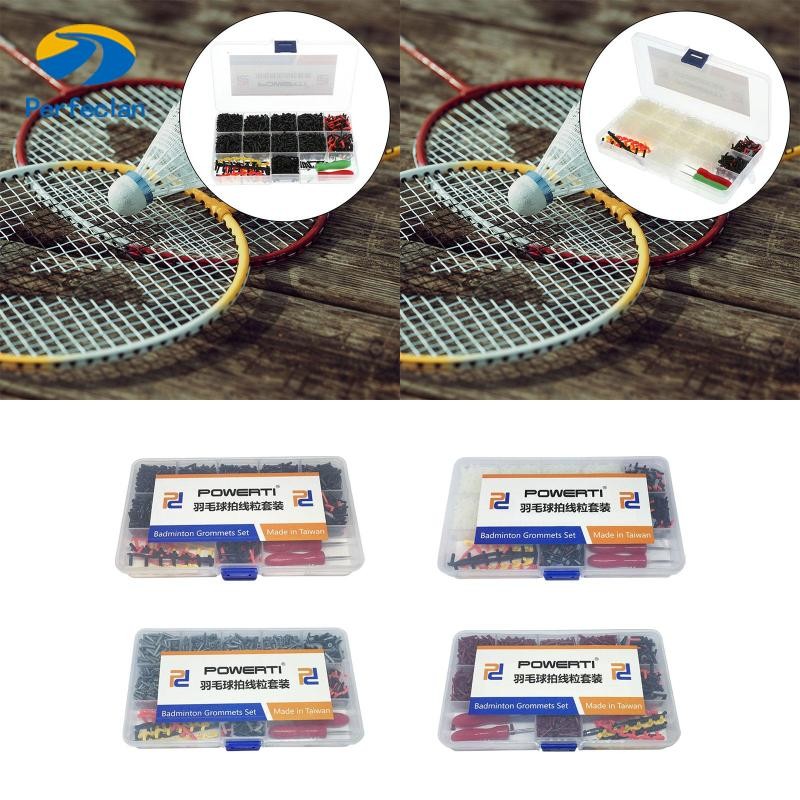Perfeclan Racquet Grommets ตาไก่อุปกรณ์เกียร์ซ่อมแขน String Protector ไม้แบดมินตัน Grommets ...