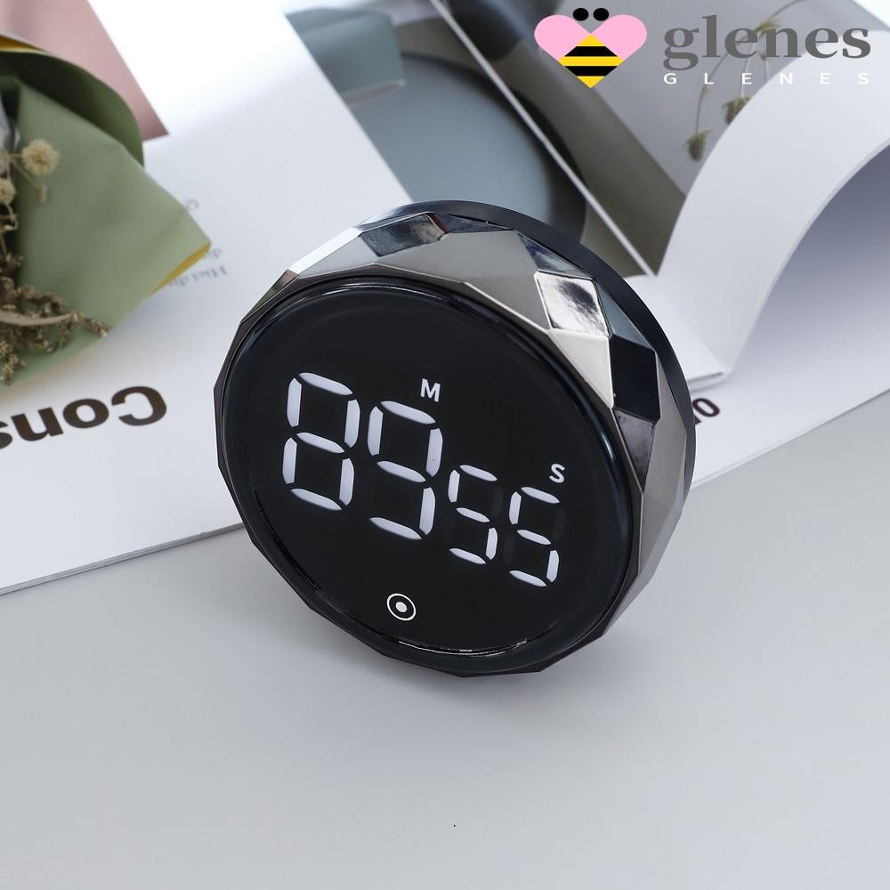 Glenes LED Digital Timer, Magnetic Rotation Kitchen Timer, จอแสดงผล LED ...