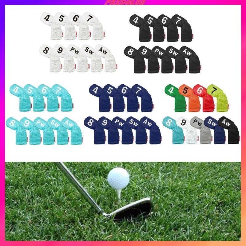 [Predolo2] ผ้าโพกศีรษะไม้กอล์ฟ 9 ชิ้น 4,5,6,7,8,9,PW,SW,AW PU Guard เหมาะกับทุกยี่ห้อ | Shopee ...
