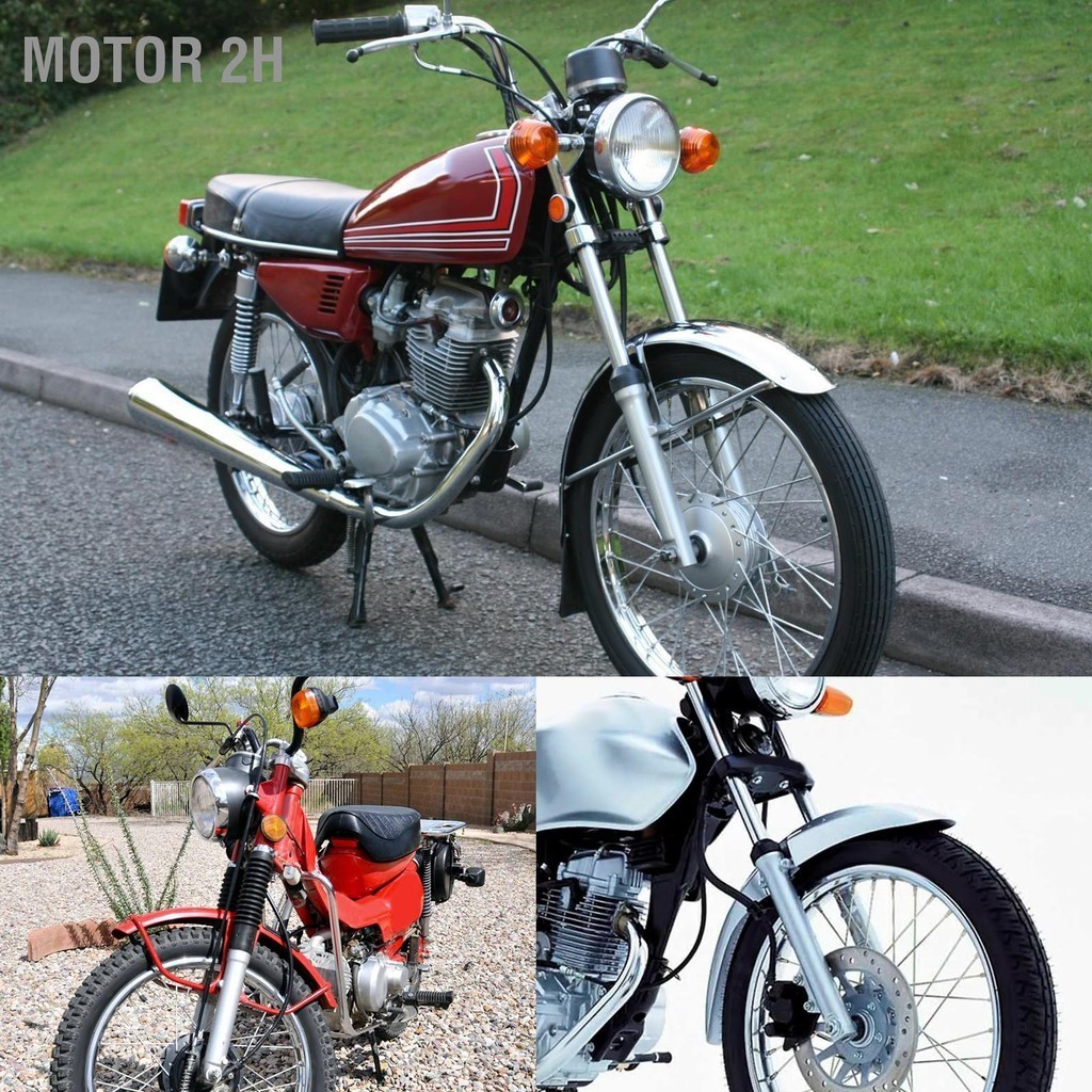 Motor 2H 2pcs 27in ด้านหน้าส้อมน้ำมันโช้คอัพสแตนเลส Fit สำหรับ Honda ...