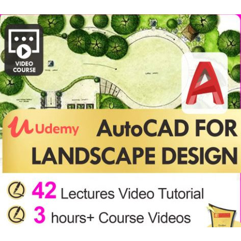 [Video Course] AutoCAD for Landscape Design (42 Lectures, 3 hours+ ...