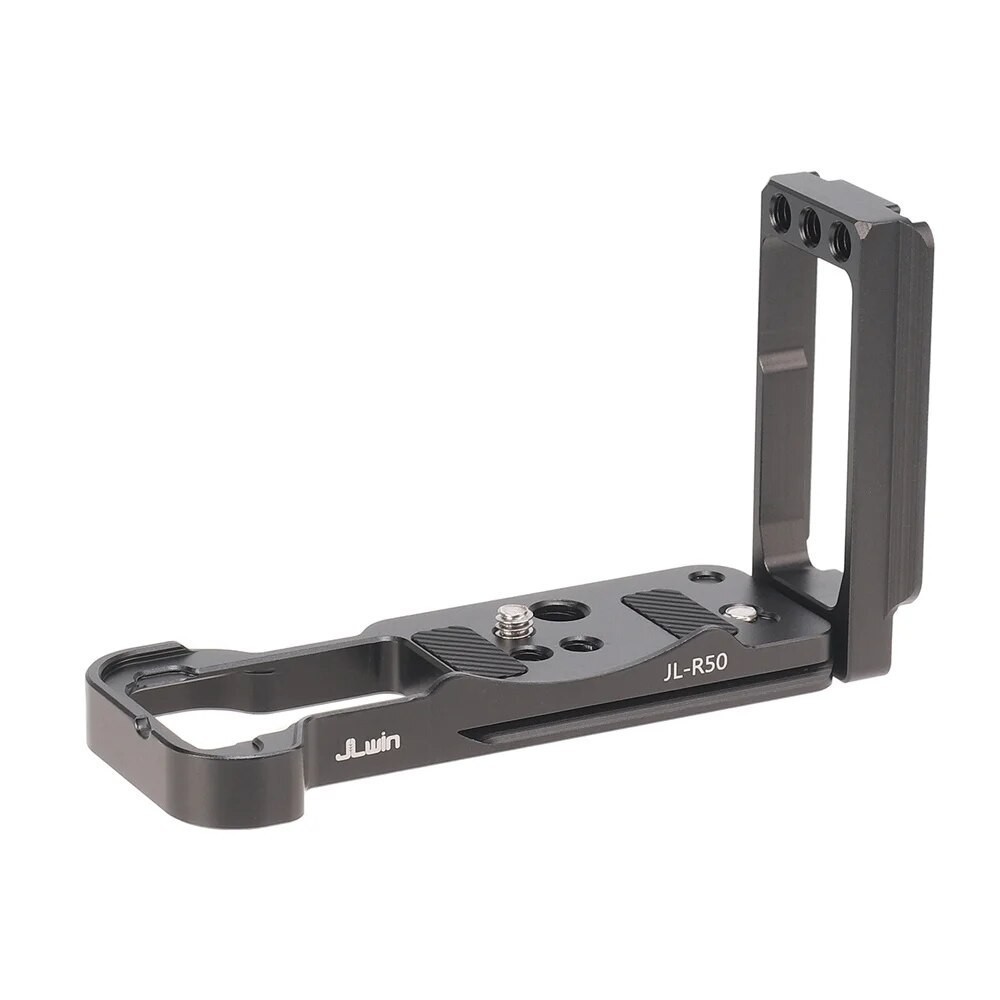 Metal L-Bracket for Canon EOS R50 Vlogging Tripod Kit L Plate Holder ...