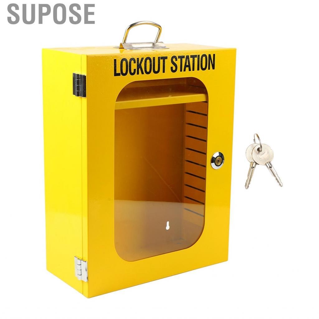Supose LOTO Station Lockout Tagout Wall Mounted Steel Construction ...