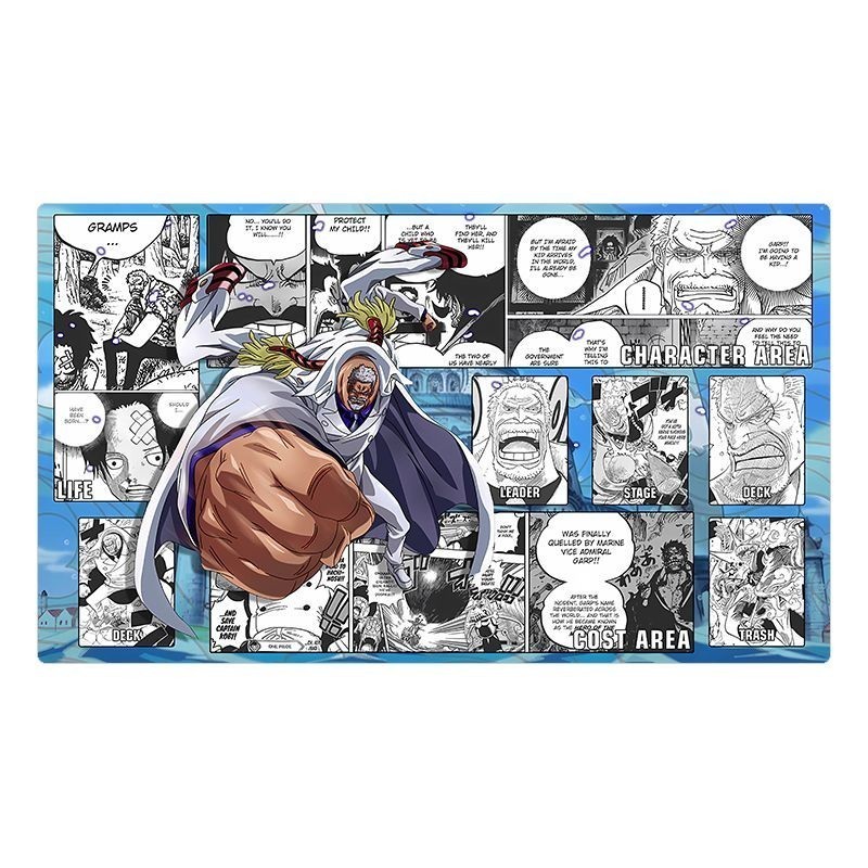 OPCG Card Mat DIY One Piece Table Mat Pirate Adventure Tabletop Game ...