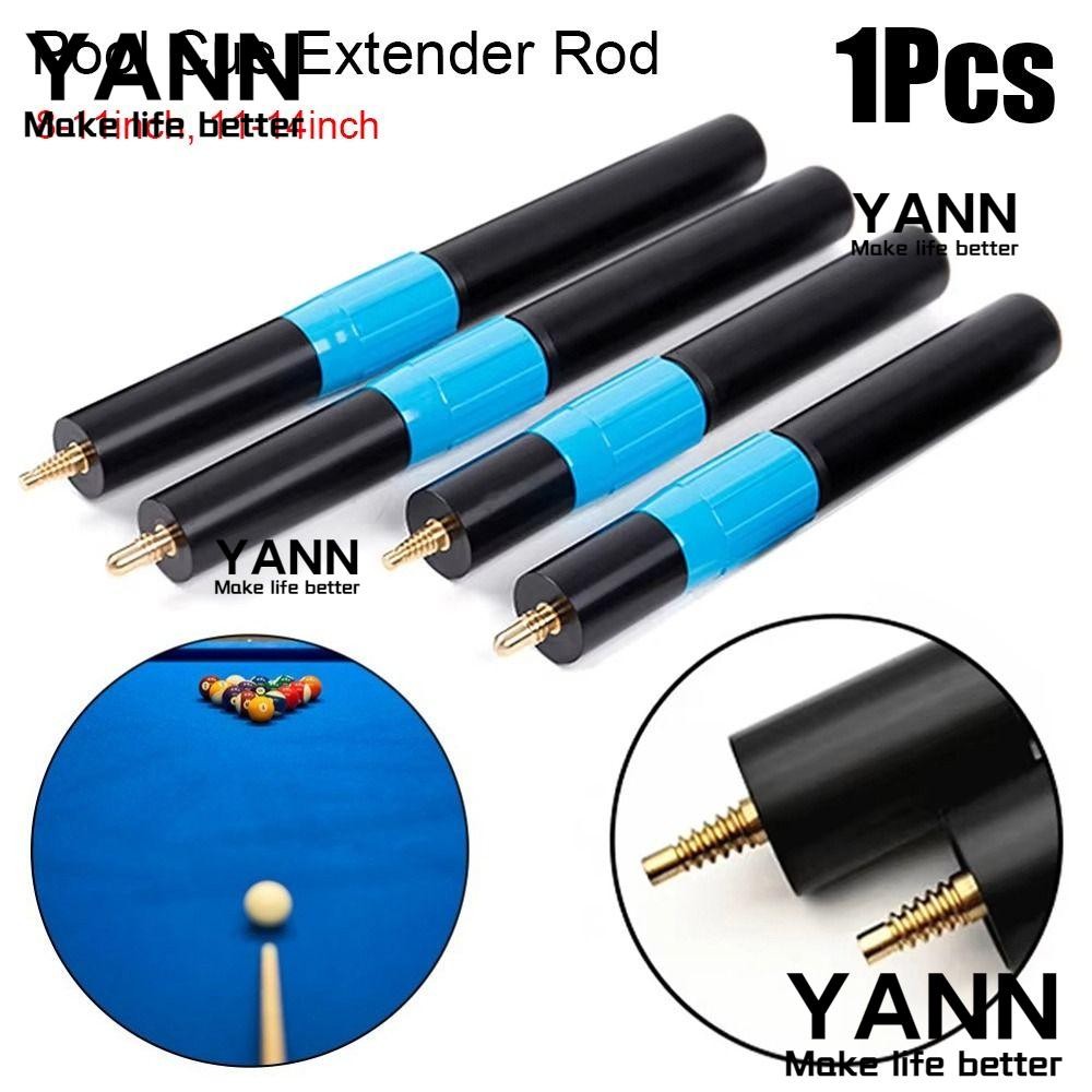 Yann1 1 ชิ้นบิลเลียด Cue Extension Rod, อลูมิเนียม Ultralight Pool Cue ...