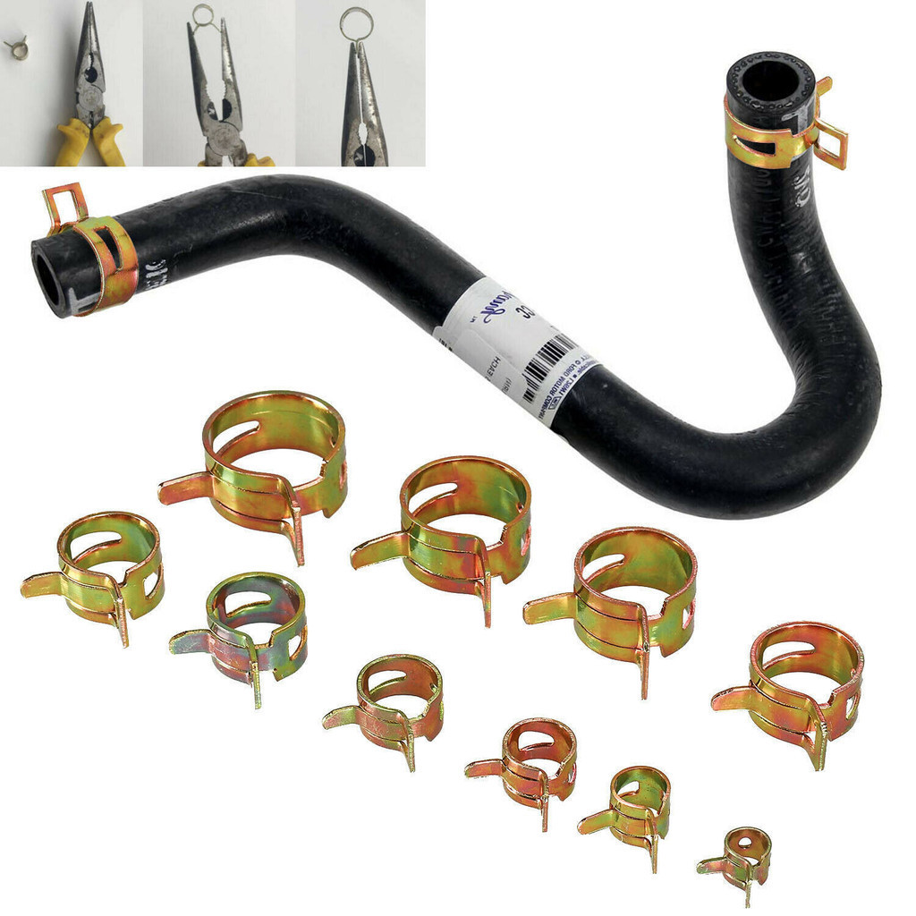 เข็มขัดรัดท่อ SPRING CLAMP แค้มปรัดท่อยาง คลิปสปริงรัดสายน้ำมัน กิ้บรัด ...