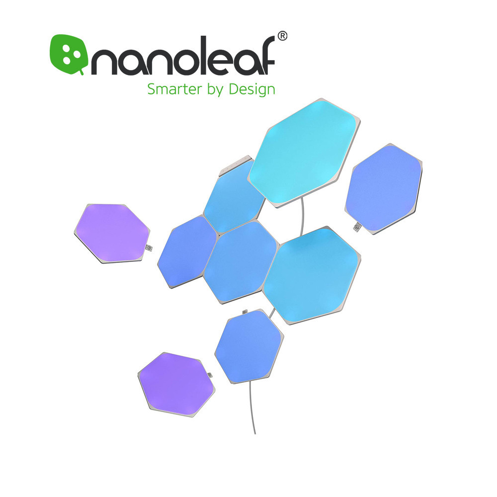 Nanoleaf Shapes Hexagons Starter Kit 9 Panels NL42-0002HX-9PK ชุดไฟแต่ง ...