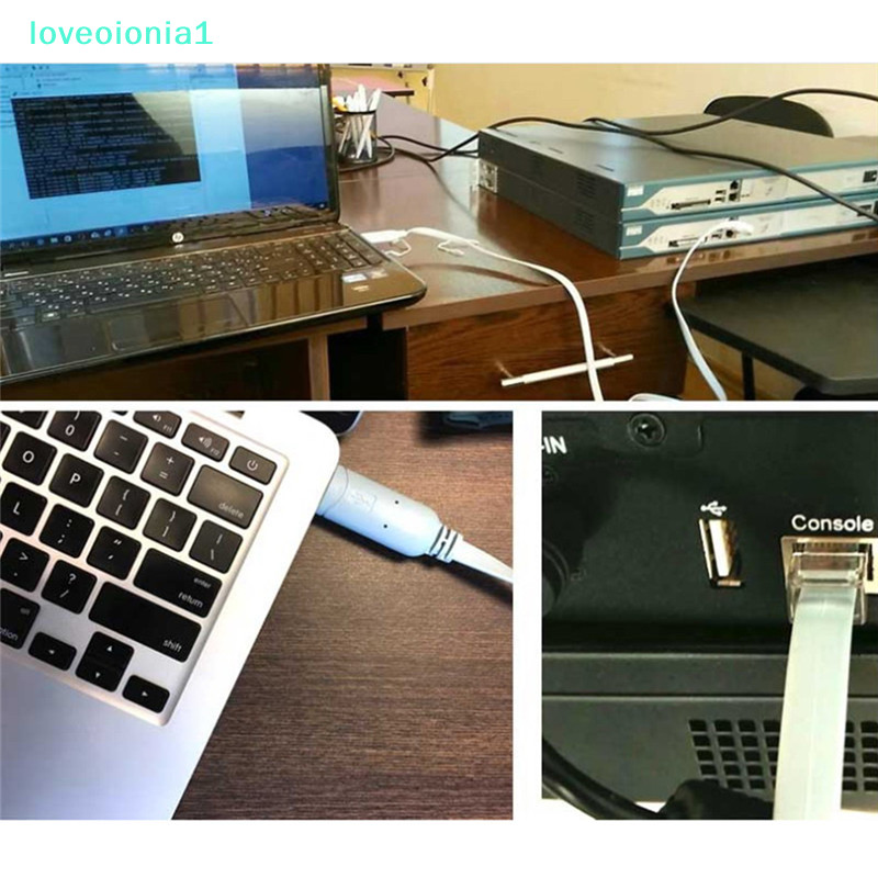 【loveoionia1】สายเคเบิลคอนโซล Usb เป็น RJ45 สําหรับ Cisco USB【IA ...