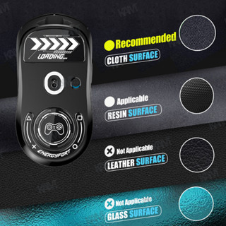 สติกเกอร์ติดขาเมาส์ แบบโค้ง น้ําหนักเบา สําหรับ Logitech GPW 2 G PRO X ...
