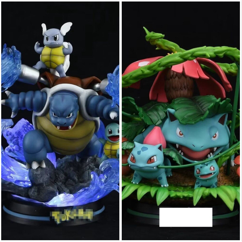 ฟิกเกอร์ Pvrv Pokemon EGG Car Turtle Jenny Turtle Water Arrow Turtle ...