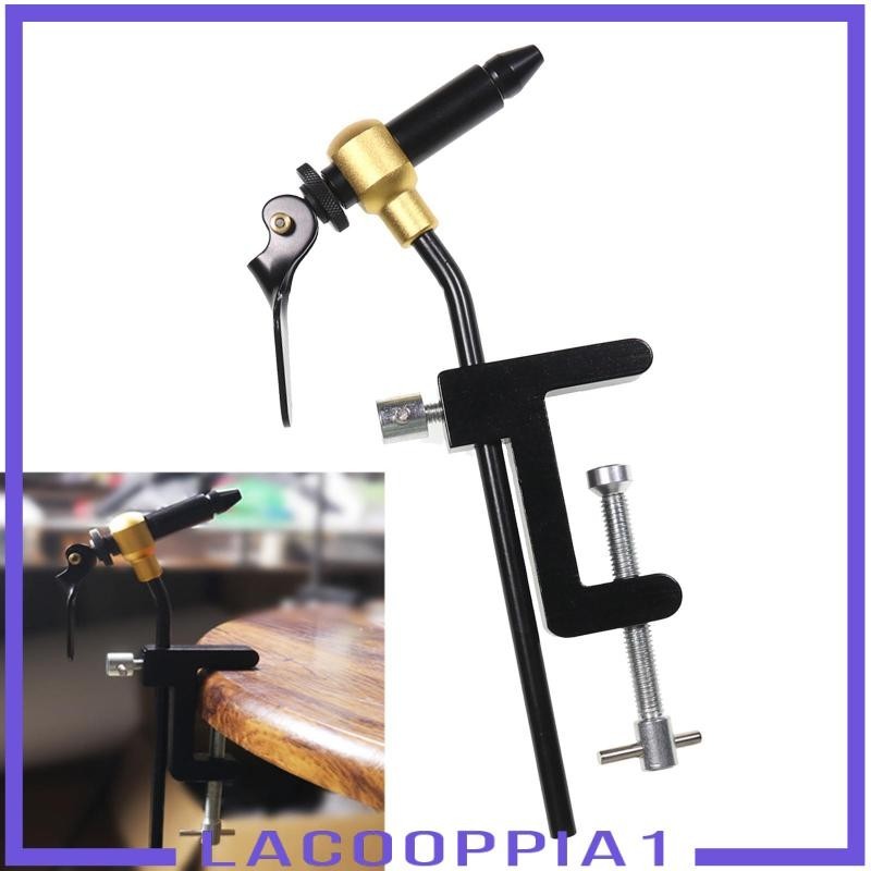 [Lacooppia1] Fly Tying Clamp Jaws 360 หมุน Precision Table Vise of Fly ...