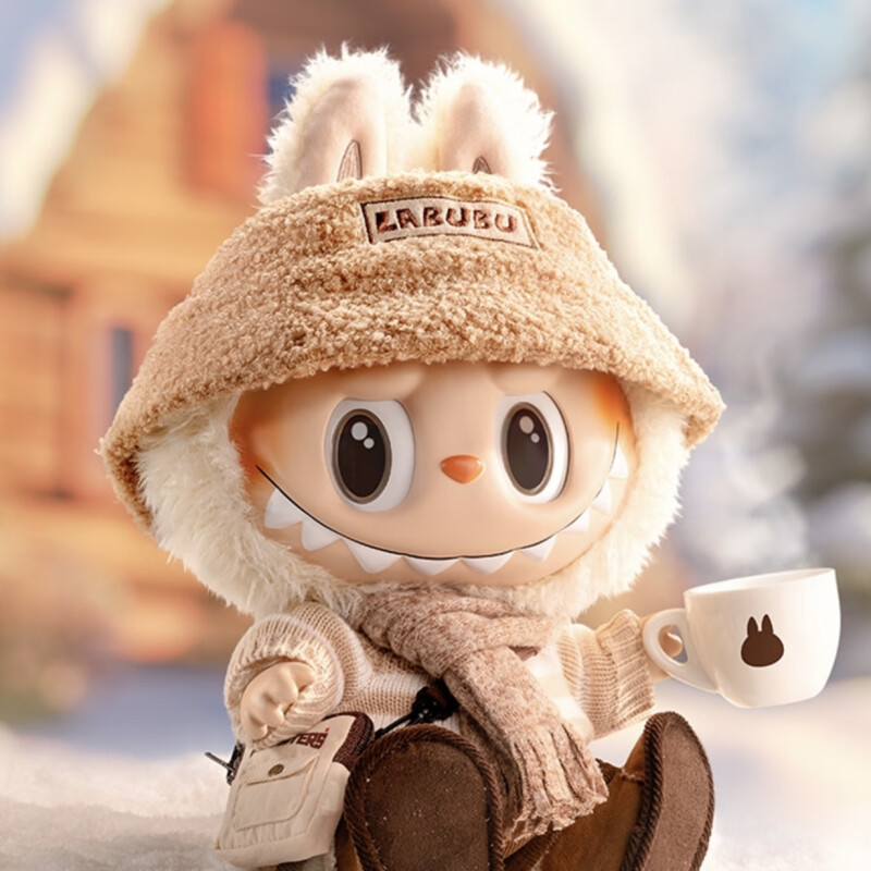 [ของแท้อย่างเป็นทางการ] Labubu Time to chill LABUBU ตุ๊กตาไวนิล ของเล่น ...