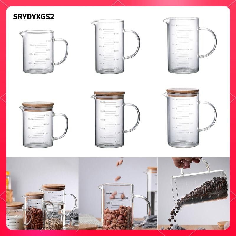 [สริดี้xgs2] แก้วนมถ้วยถ้วยตวงใสตู้เย็นเหยือกร้อนเครื่องดื่มเย็นเหยือกครัวเรือนวัดเหยือกสําหรับ ...