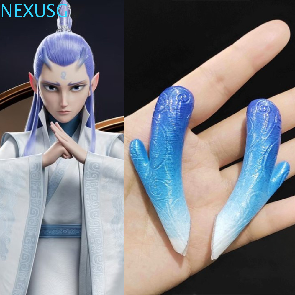 Nexusg Aobing ฮอร์นมังกร,หมวกเรซิ่น Aobing คอสเพลย์ Headwear,บุคลิกภาพ ...